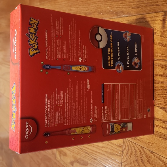 colgate | Bath, Skin & Hair | Nib Colgate Kids Pokemon Gift Set Powered ...